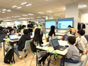 【広報ブログ】EXE未来プロジェクトが社員の子どもたちを対象にした”プログラミングイベント”を開催しました - システムエグゼ コーポレートサイト